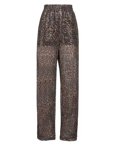 Gcds Wide-leg Pants - Beige