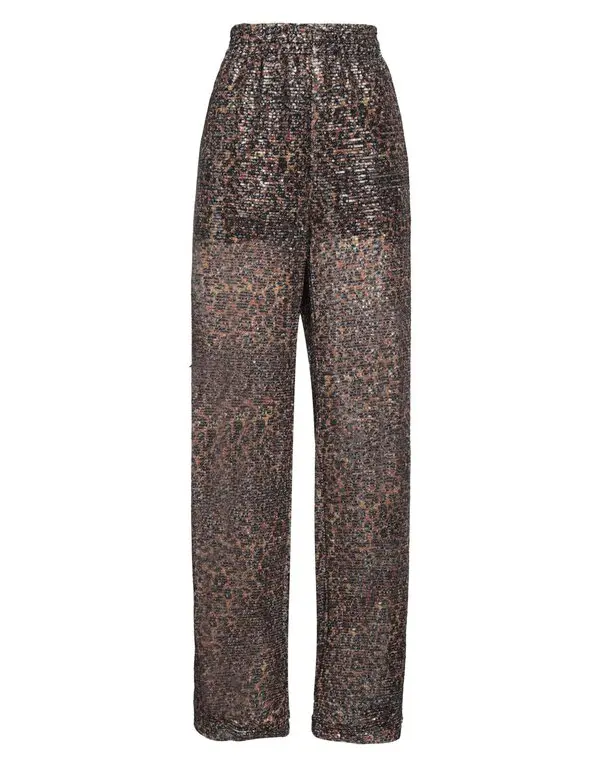 Gcds Wide-leg Pants - Beige