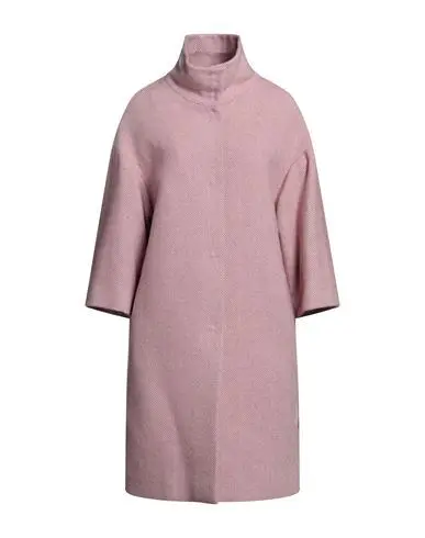 BOTTEGA MARTINESE Coat Apricot Size Wool, Polyamide, Polyester - Pink