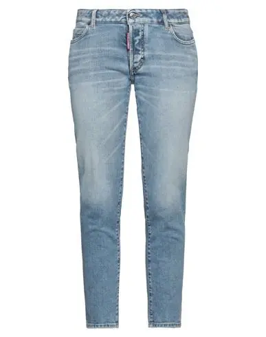 Dsquared2 Denim Jeans With Brand Logo - Blue