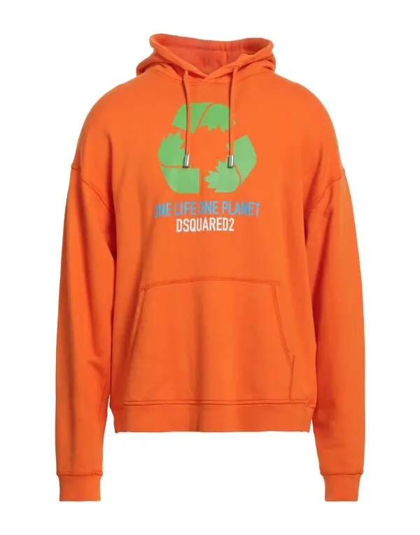 Dsquared2 Cotton-blend Sweatshirt - Orange