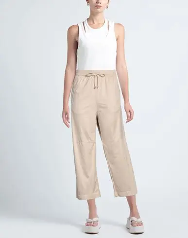 PUROTATTO Straight-leg Pants - Beige