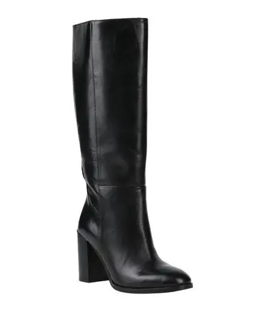 PAOLA FERRI By Alba Moda Leather Boots - Black