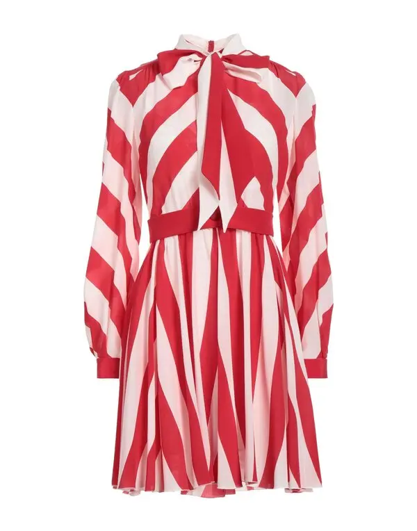 Dolce & Gabbana Silk Mini Shirt Dress