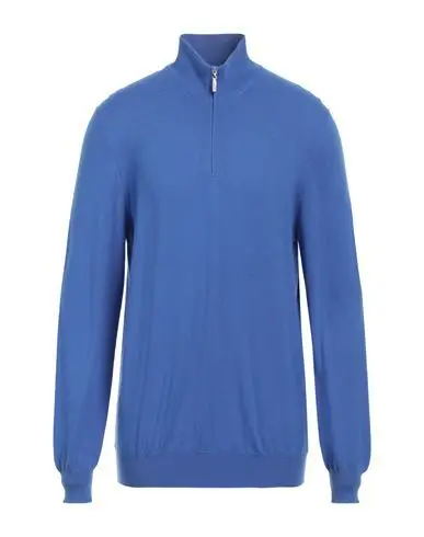 GRAN SASSO Turtleneck Size Cashmere - Blue