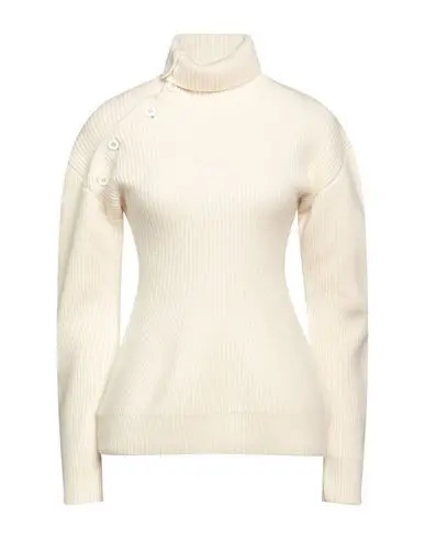JIL SANDER Turtleneck Knit Top - White