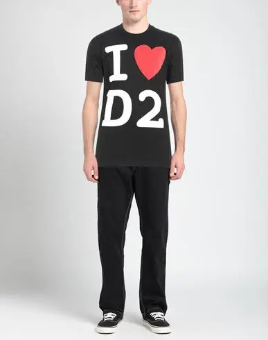 Dsquared2 T-shirt Size Cotton - Black