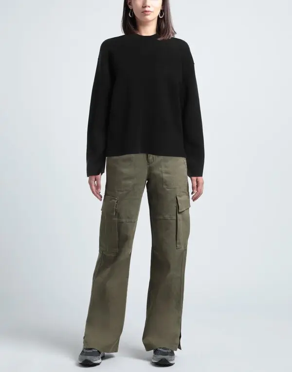 JIL SANDER Knitted Sweater - Black