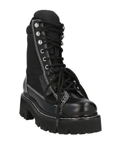 Dsquared2 Ankle Boots In Leather And Nylon