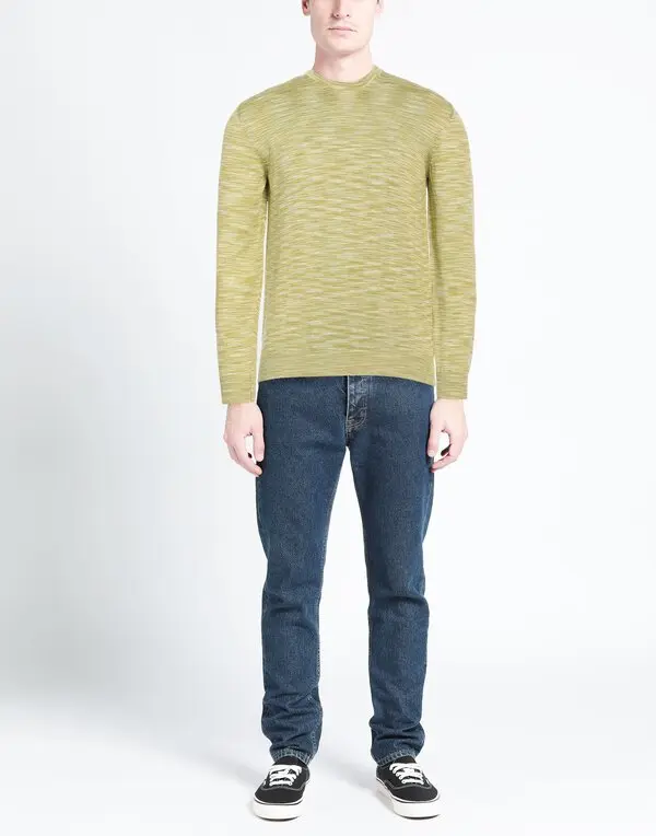CRUCIANI Cotton Knit Sweater - Sage Green