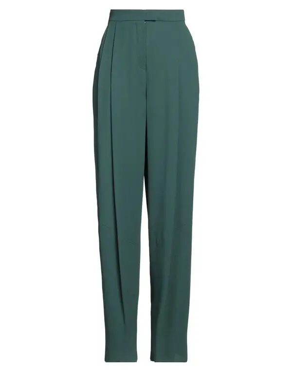 Emporio Armani Wide Leg Tailored Pants - Green