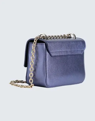 Furla Calfskin Shoulder Bag - Purple