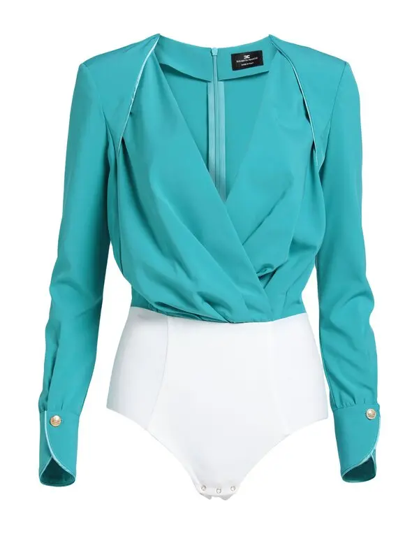 Elisabetta Franchi Bodysuit - Blue