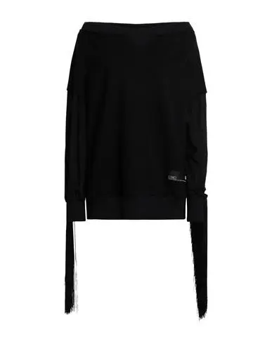 Versace Solid Sweatshirt With Fringes