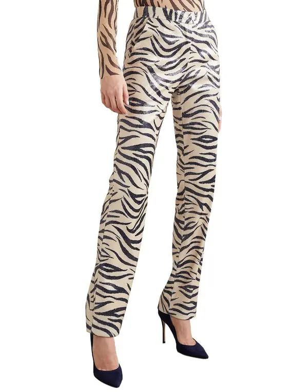 Lapointe Zebra-print Pants