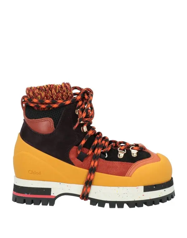 Chloé Ankle Boots - Mandarin