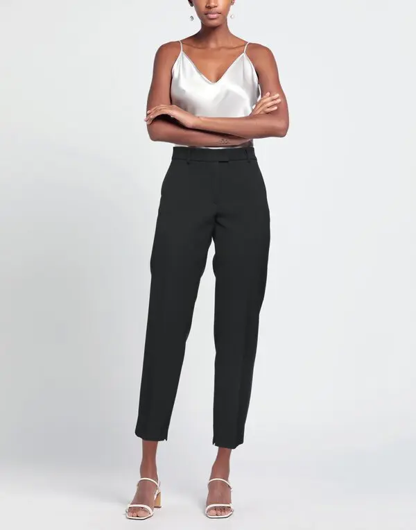 Peserico Pants Midnight Size Polyester, Viscose, Cotton, Elastane - Black
