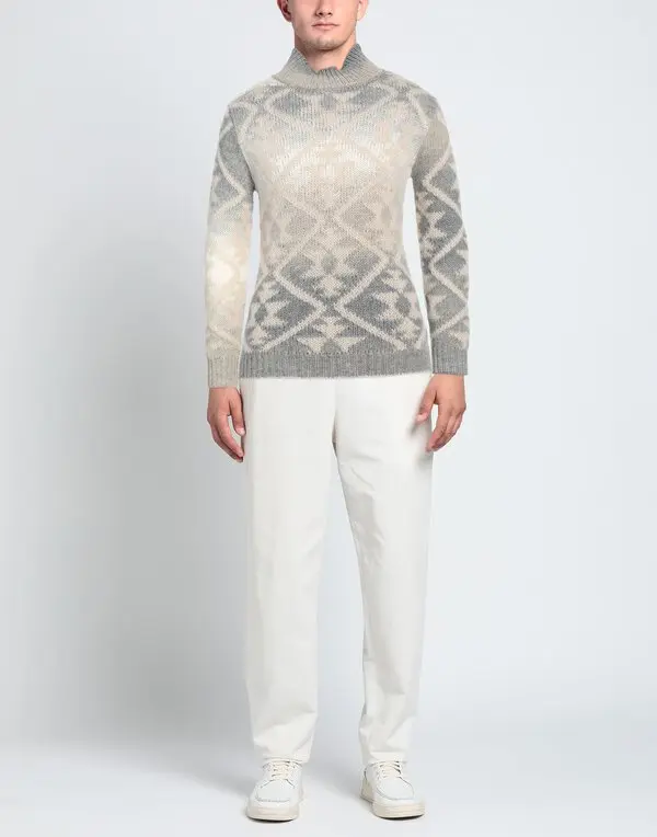 DONDUP Long Sleeve Turtleneck Knit Top