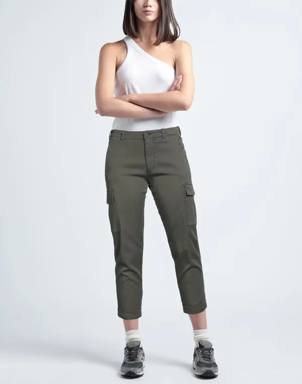 MASON'S Tapered Cargo Pants - Green