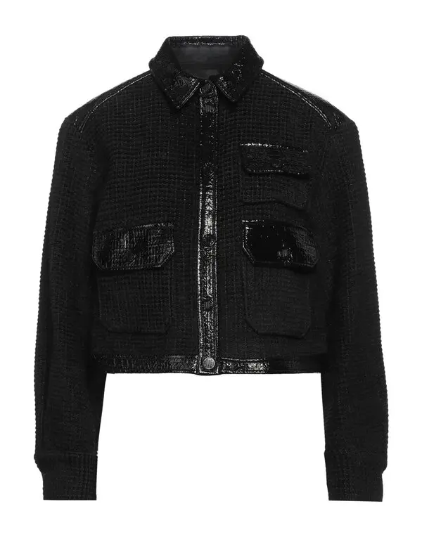 Maje Jacket In Cotton Blend