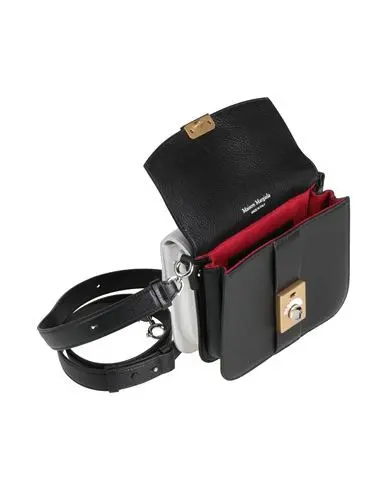 MAISON MARGIELA Flap Bag In Goat Skin - Black