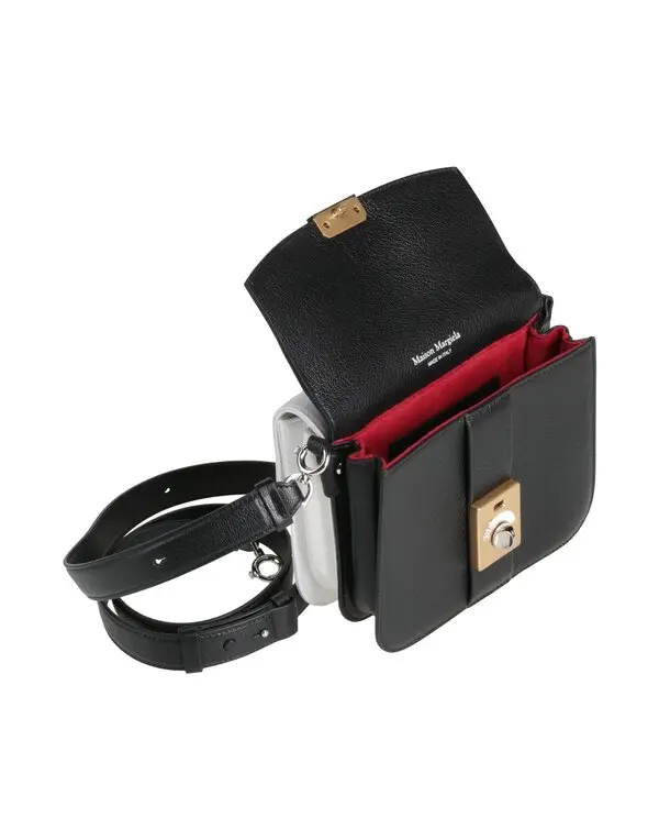 MAISON MARGIELA Flap Bag In Goat Skin - Black