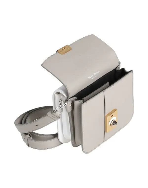 MAISON MARGIELA Flap Bag In Goat Skin - Grey