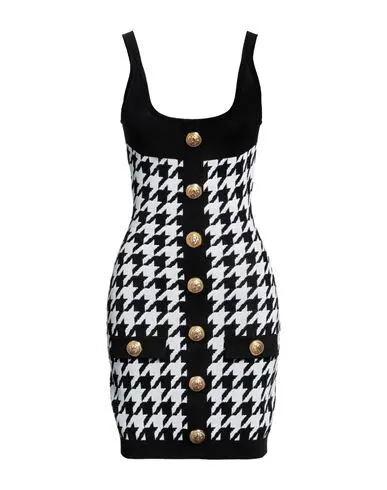 Balmain Mini Dress Size Viscose, Polyamide