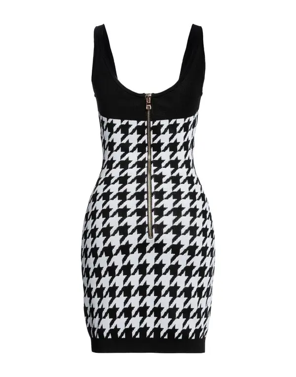 Balmain Mini Dress Size Viscose, Polyamide