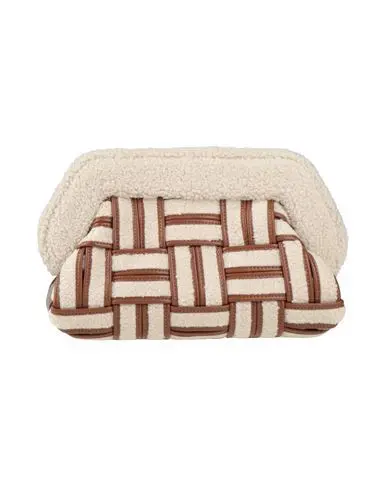 THEMOIRE Textile Fiber Clutch With Detachable Strap