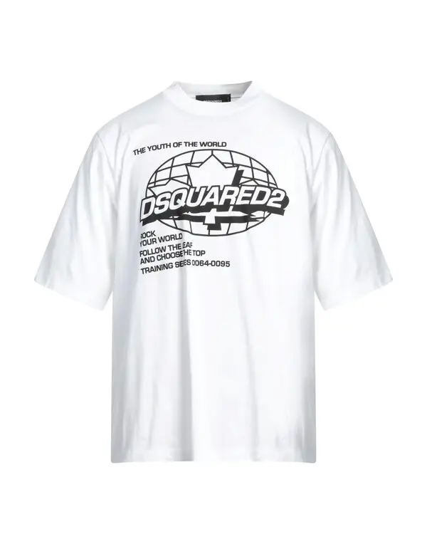 Dsquared2 T-shirt Size Cotton - White