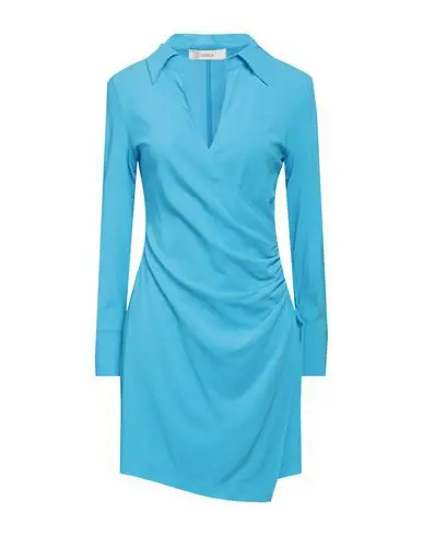 JUCCA Viscose Elastane Asymmetrical Mini Dress