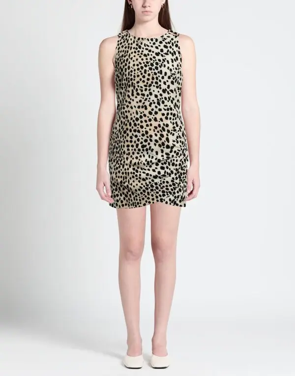 Just Cavalli Mini Dress With Animal Print