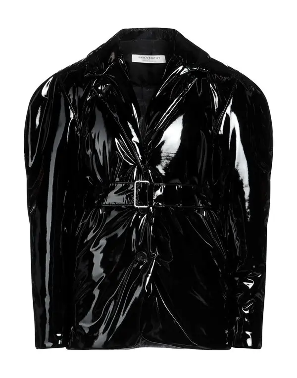 Philosophy Di Lorenzo Serafini Coated Single-breasted Jacket