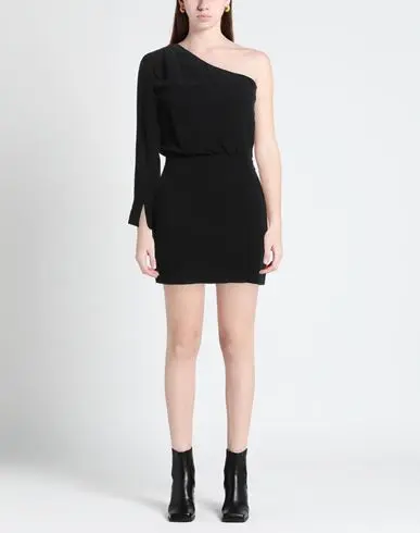 Federica Tosi One-shoulder Crepe Mini Dress