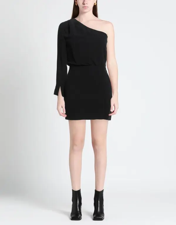 Federica Tosi One-shoulder Crepe Mini Dress