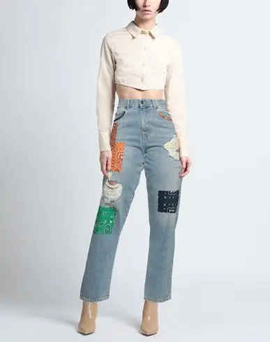 Alanui Straight-leg Jeans With Appliqués