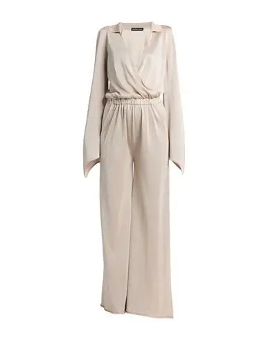 ANTONELLA RIZZA Knitted Lamé Jumpsuit - Grey