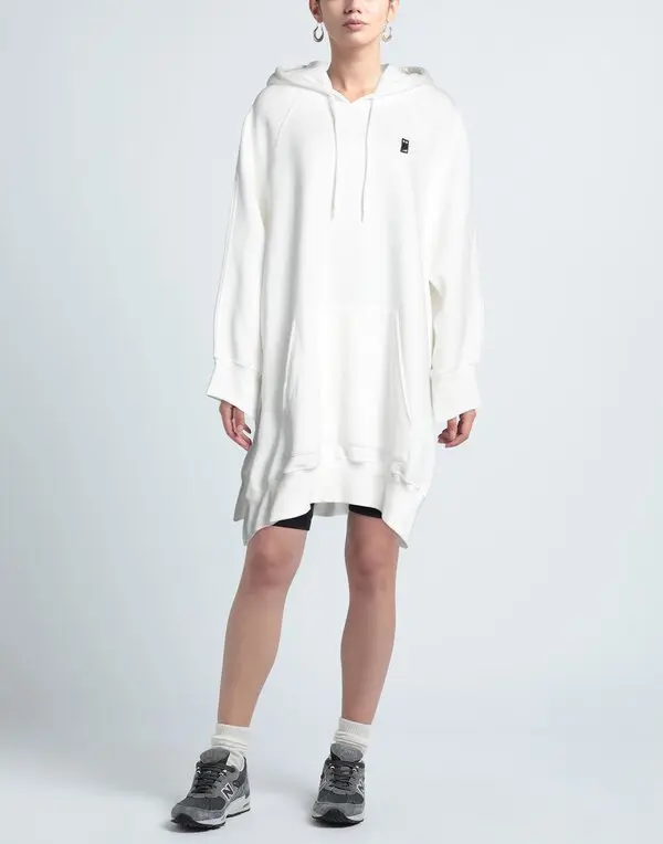 GRIFONI Fleece Sweatshirt - White