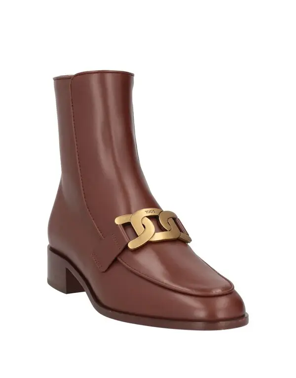 TOD'S Leather Ankle Boots