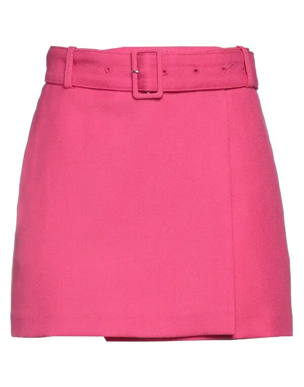 AMI Paris Virgin Wool Mini Skirt