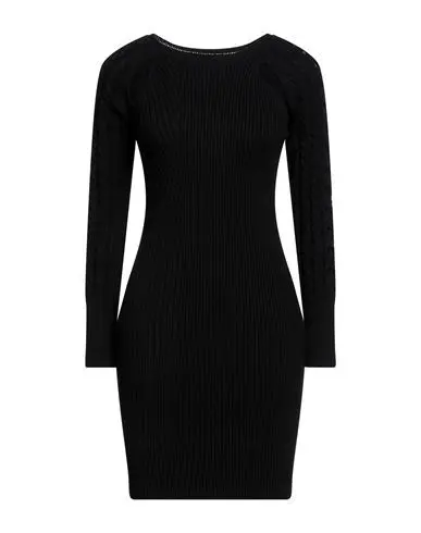 Pinko Mini Knit Bodycon Dress - Black