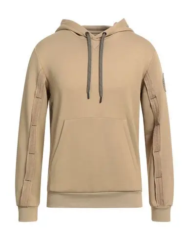 BIKKEMBERGS Sweatshirt Sand Size Polyamide, Cotton - Beige