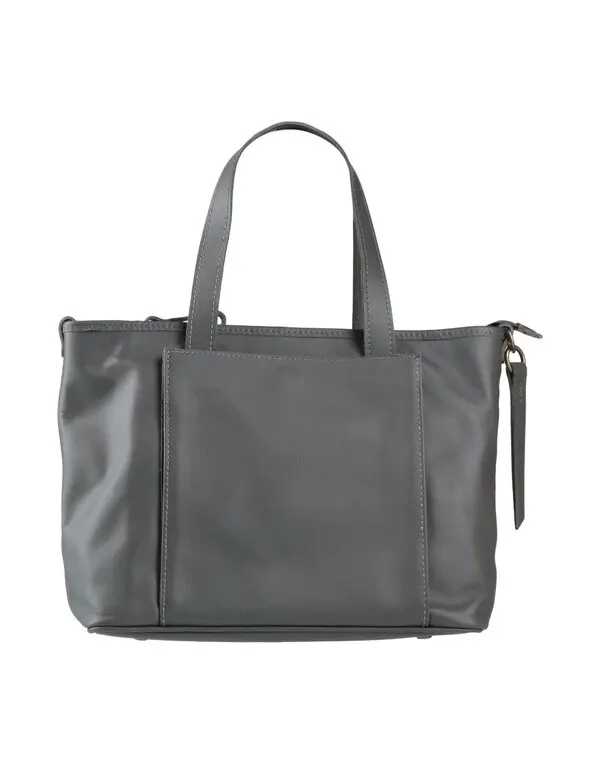 CORSIA Leather Tote - Grey