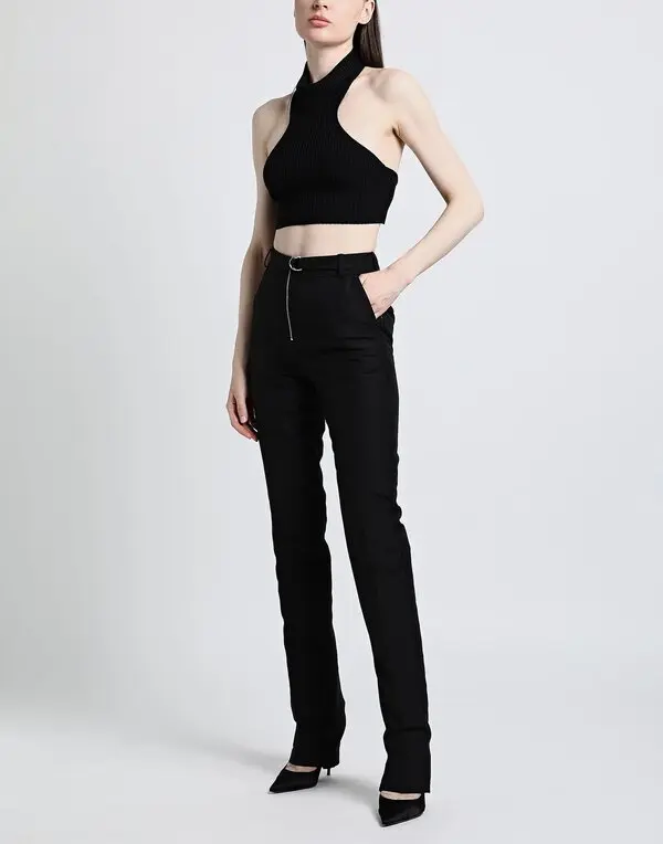 CAPASA MILANO High-waisted Straight Leg Pants