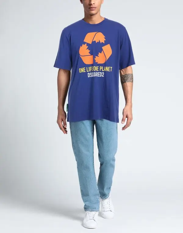 Dsquared2 T-shirt Size Cotton - Blue