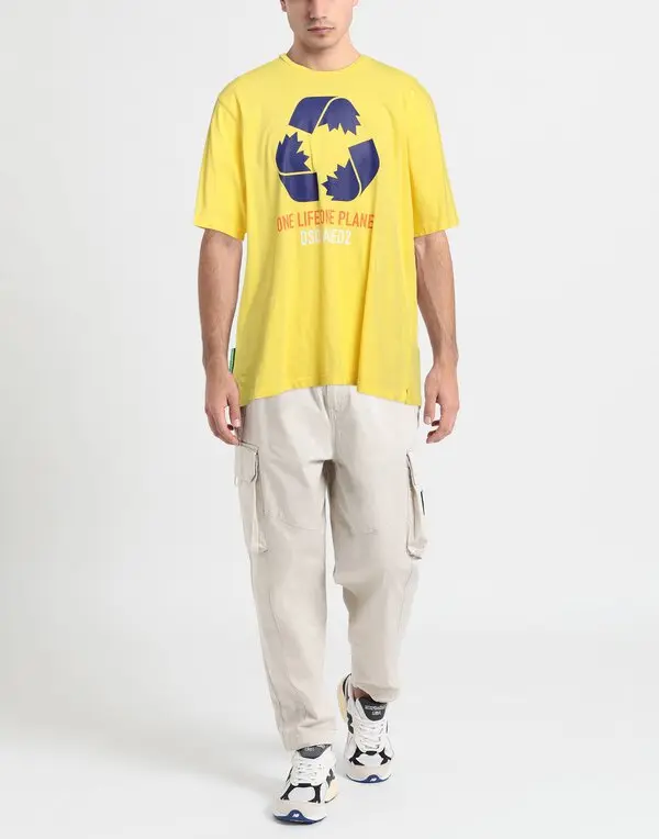 Dsquared2 T-shirt Size Cotton - Yellow