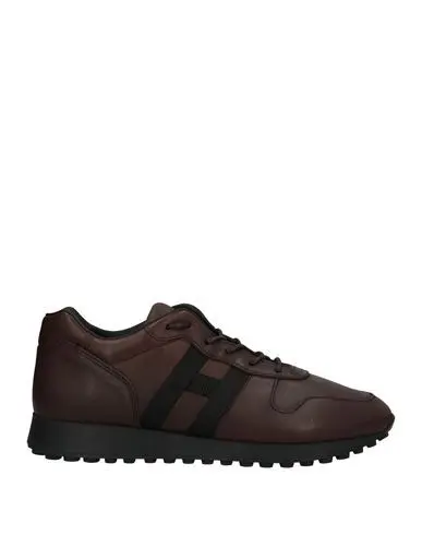Hogan H86run Leather Sneakers - Brown