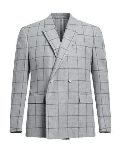 CC COLLECTION CORNELIANI Blazer Size Virgin Wool, Linen - Light Grey