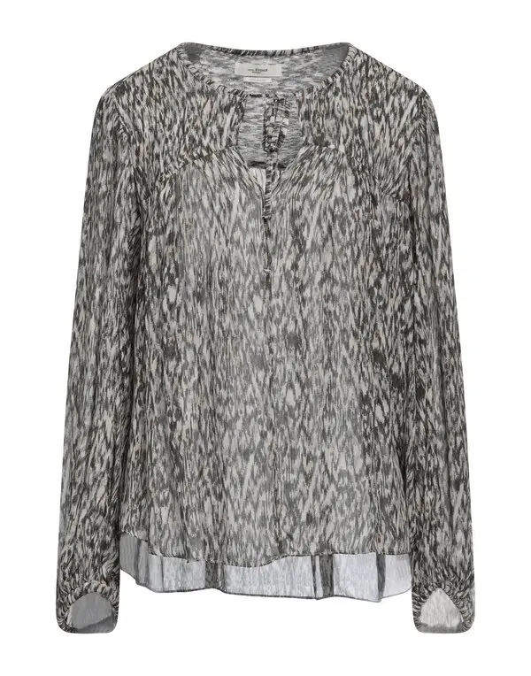 MARANT ETOILE Crepe Top - Grey